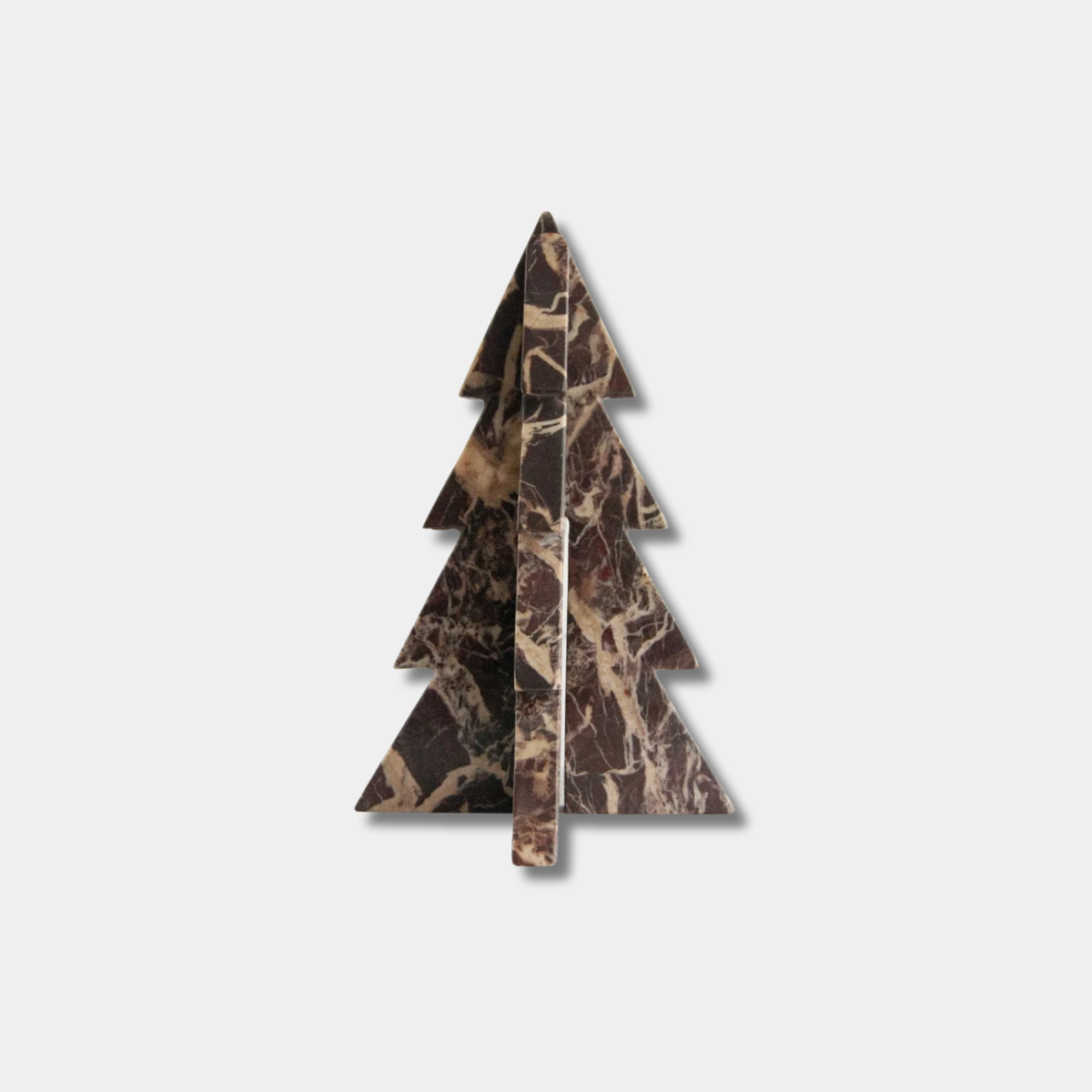 Red Interlocking Marble Tree – Wrapped.